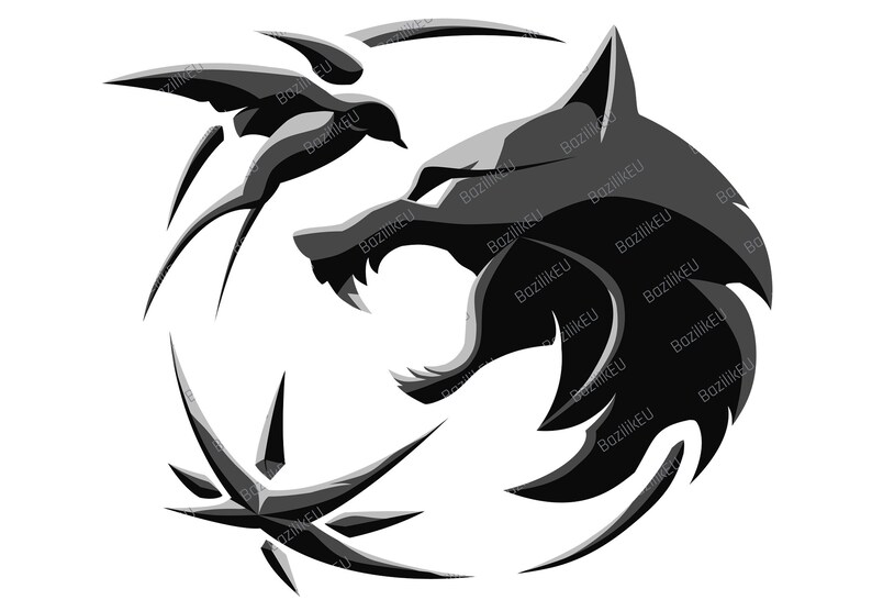 The Witcher Medallion SVG Toss a Coin to your Witcher SVG | Etsy