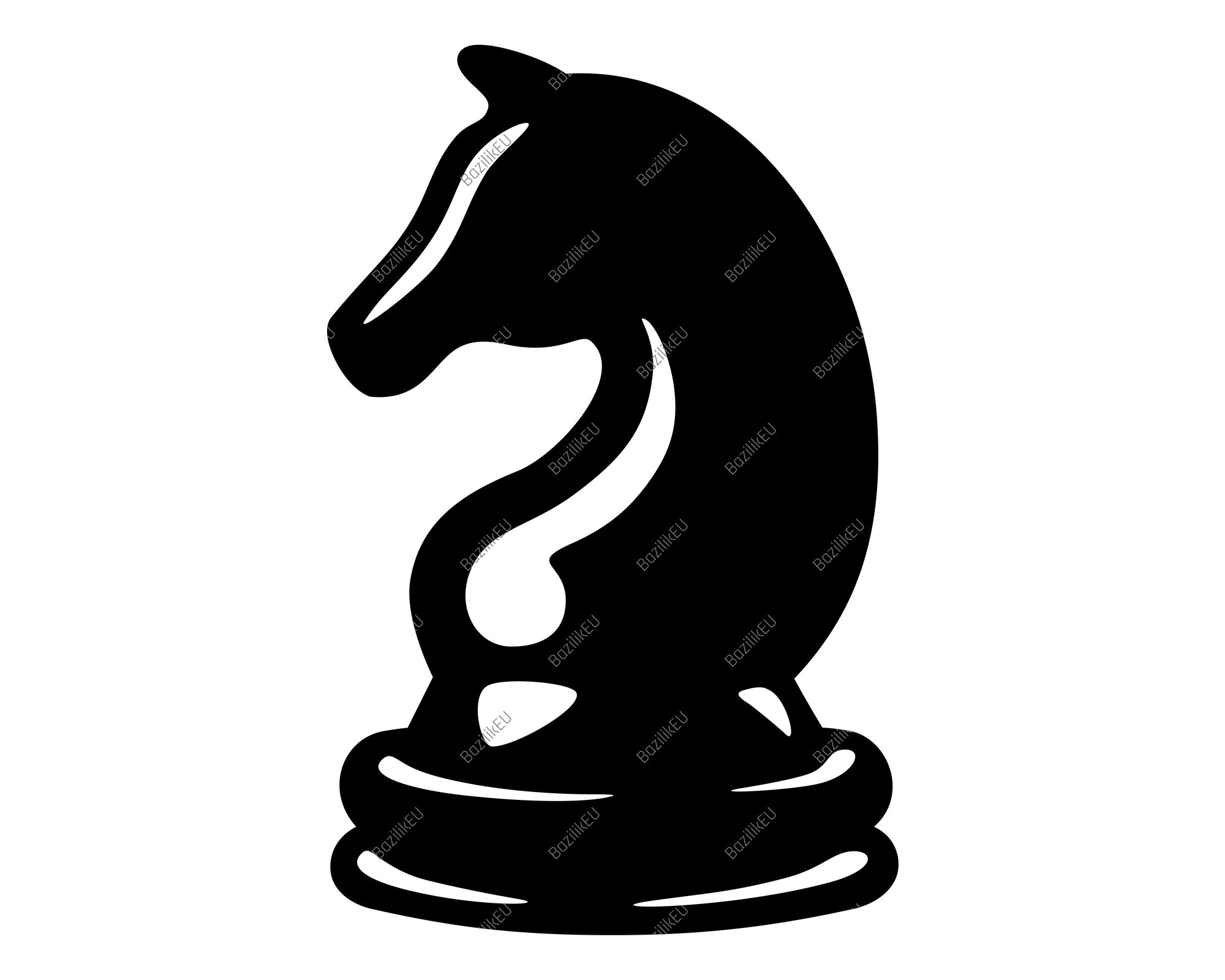 Knight Chess SVG Digitale Download Svg Files For Cricut | Etsy