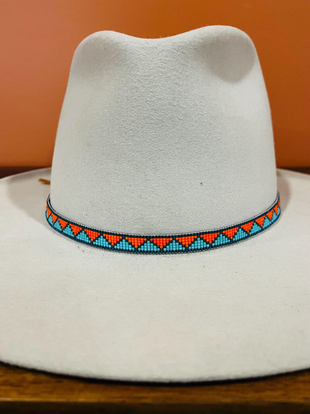 Beaded Hat Band Custom Hat Band Custom Beaded Hatband Cowboy Hat