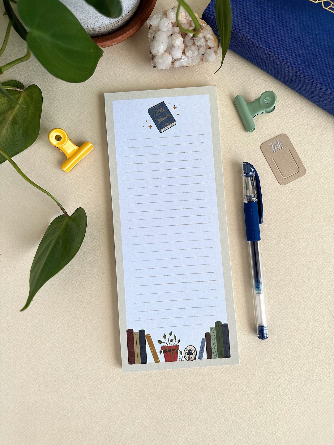 Book Notepads | List Pad | Shopping List | Book Lover Gift - Etsy