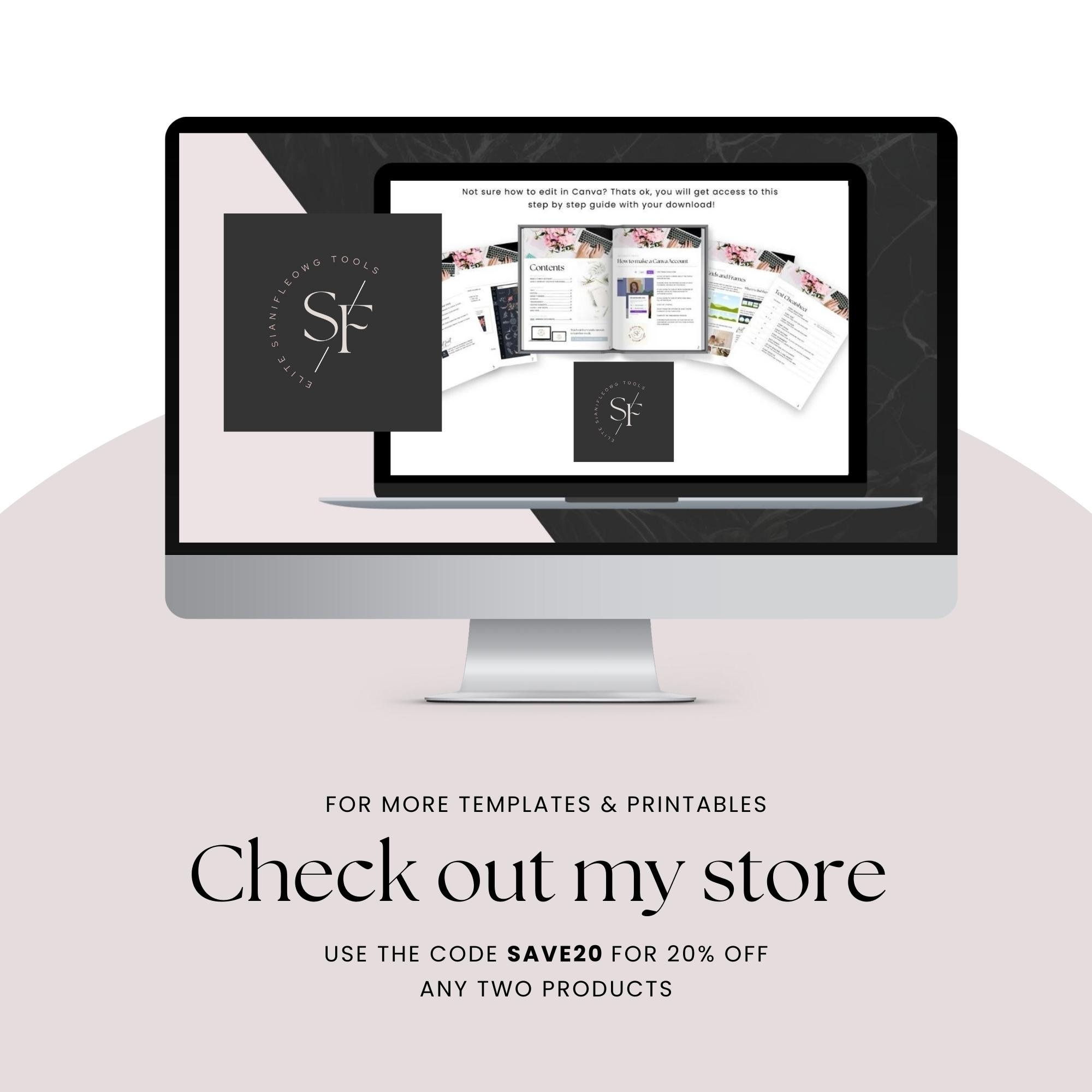 Price List Template for Small Business, Digital Brand and Logo Price ...