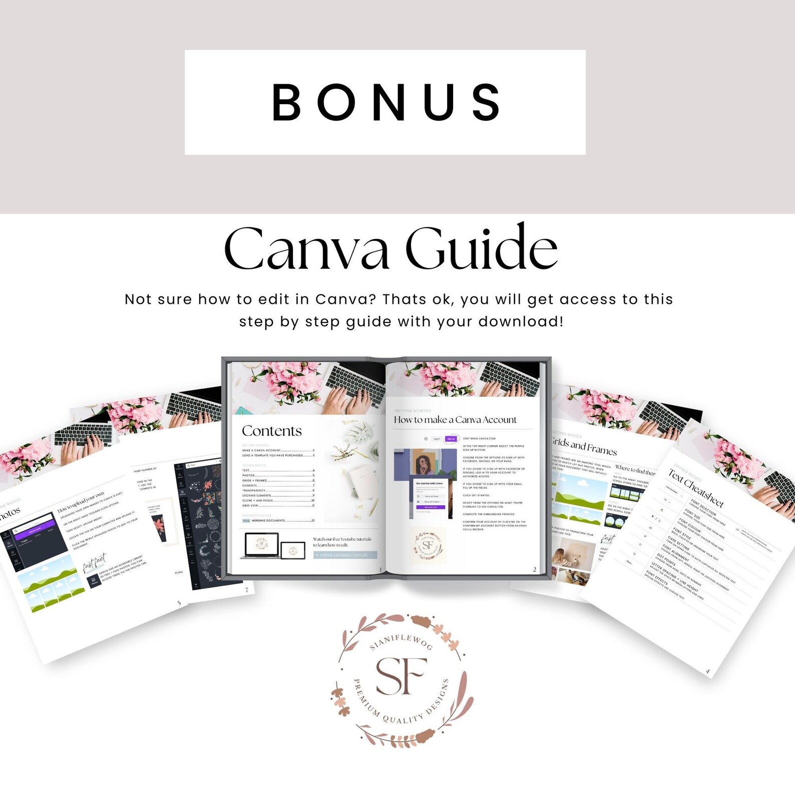 Sticker Mockup Canva, Round Sticker Mockup, Sticker Mockup Bundle ...