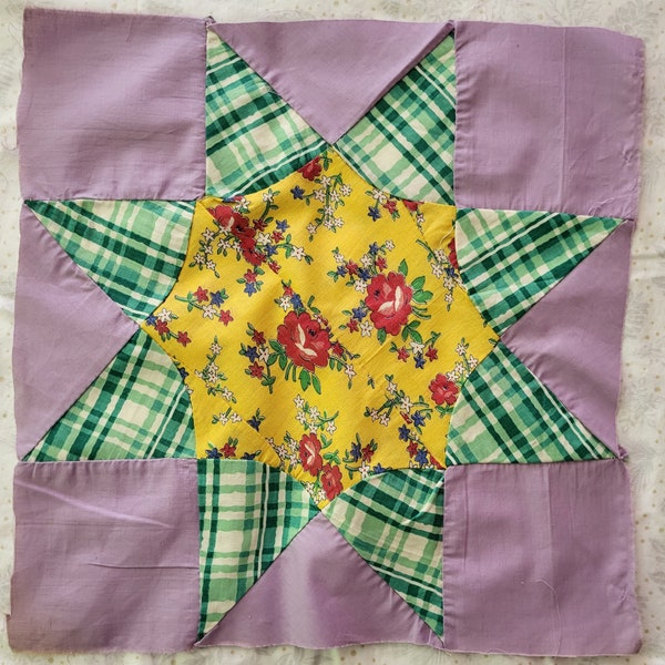 Antique Quilt Blocks - Etsy