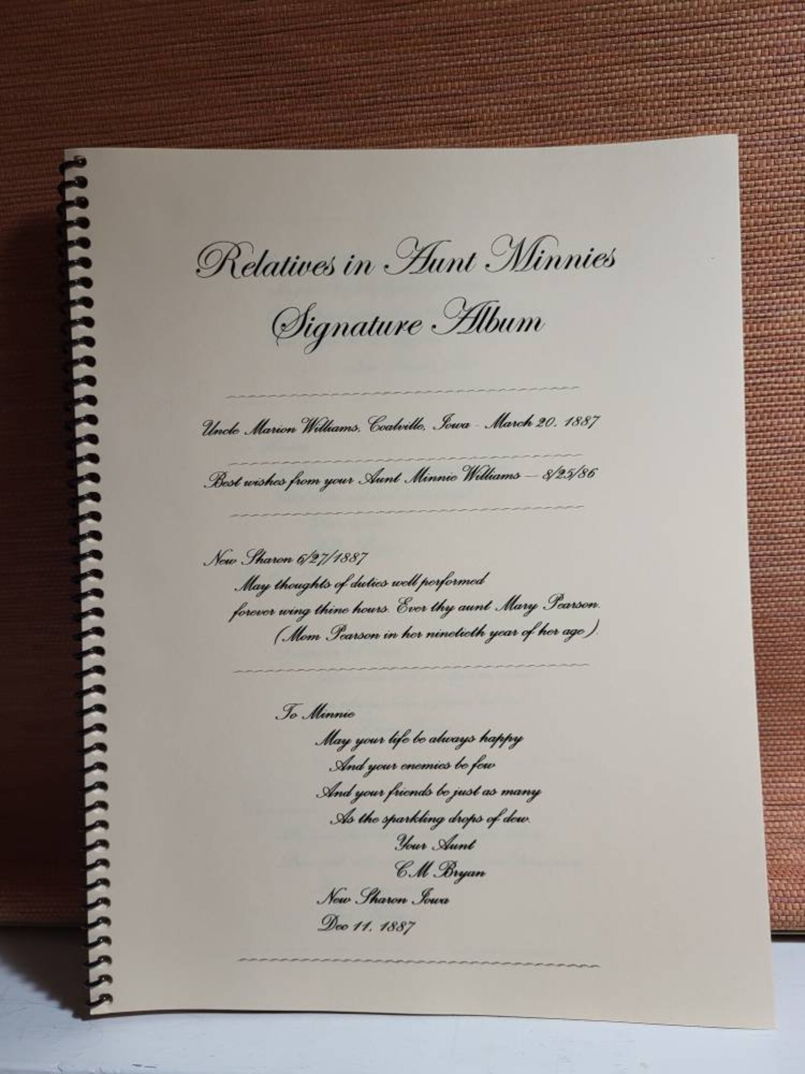 1887 Inscriptions - Quotes for Signature Quilts, Quotes Blocks and ...