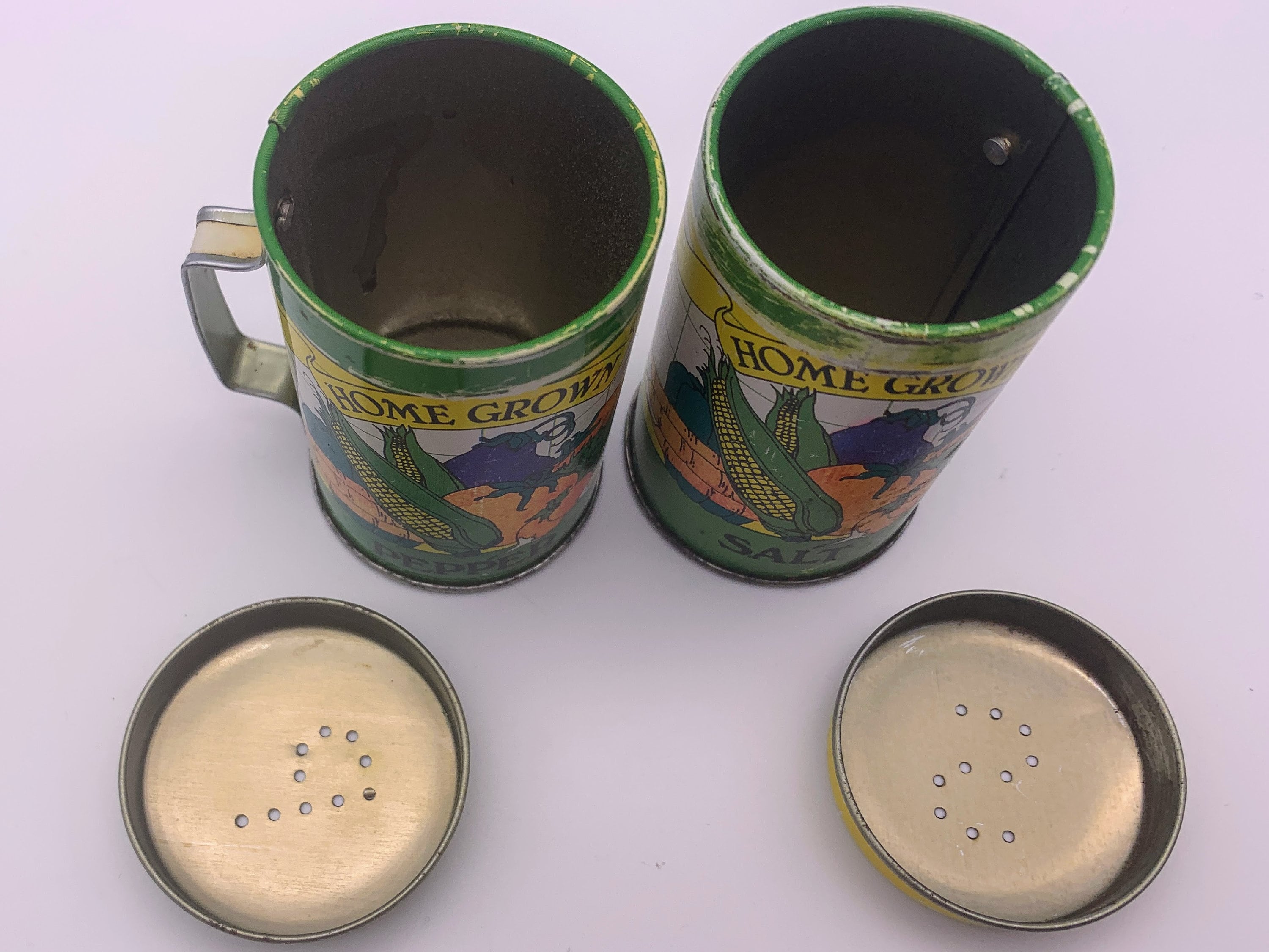 Salz Pfeffer Dose Gemüse Gemüse gemüse grün gelb - Etsy.de