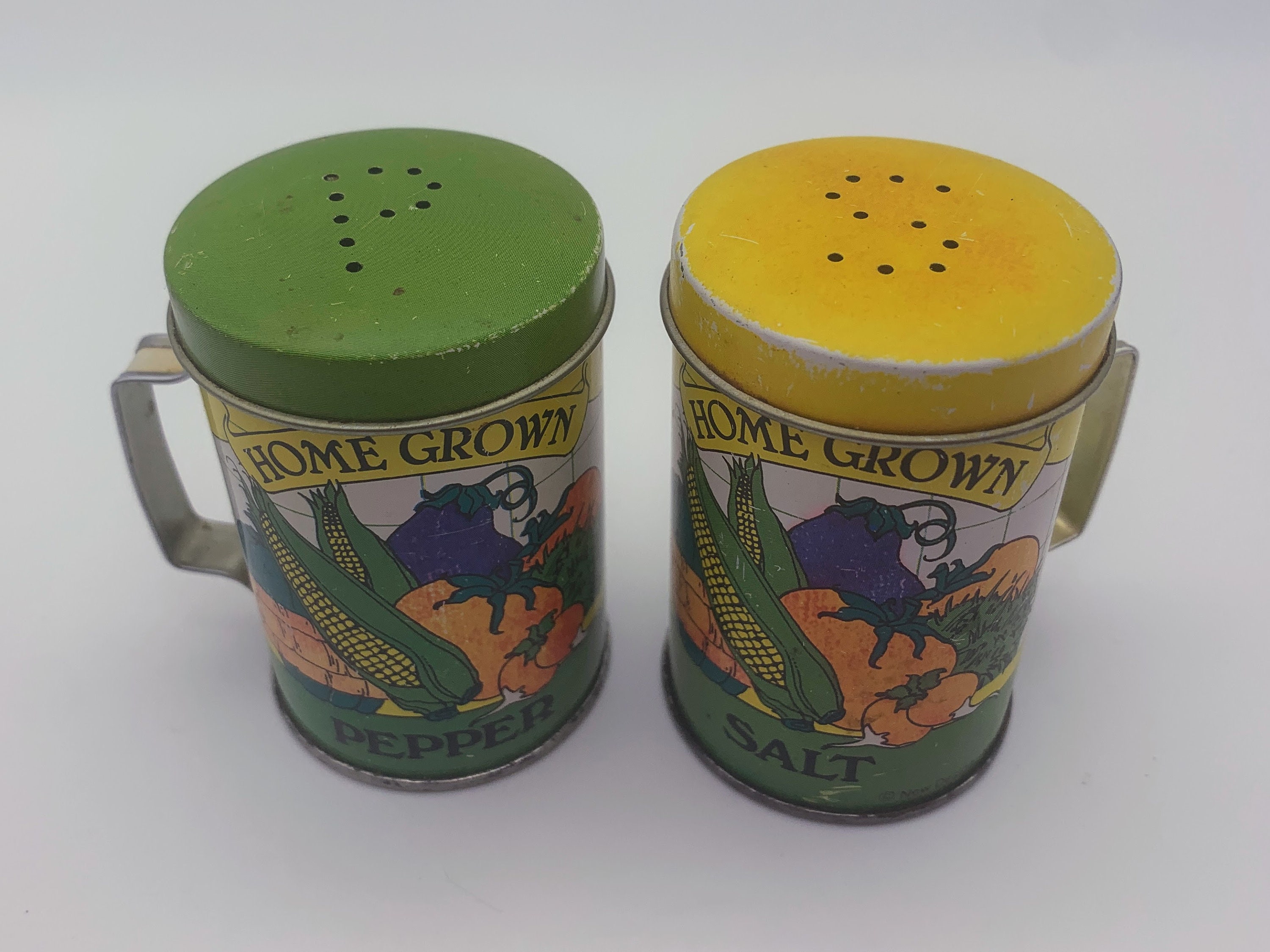 Salz Pfeffer Dose Gemüse Gemüse gemüse grün gelb - Etsy.de