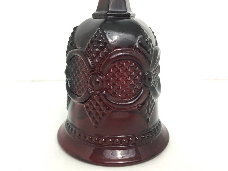 Bell 1876 Avon Cape Cod Ruby Red Glass Vintage - Etsy