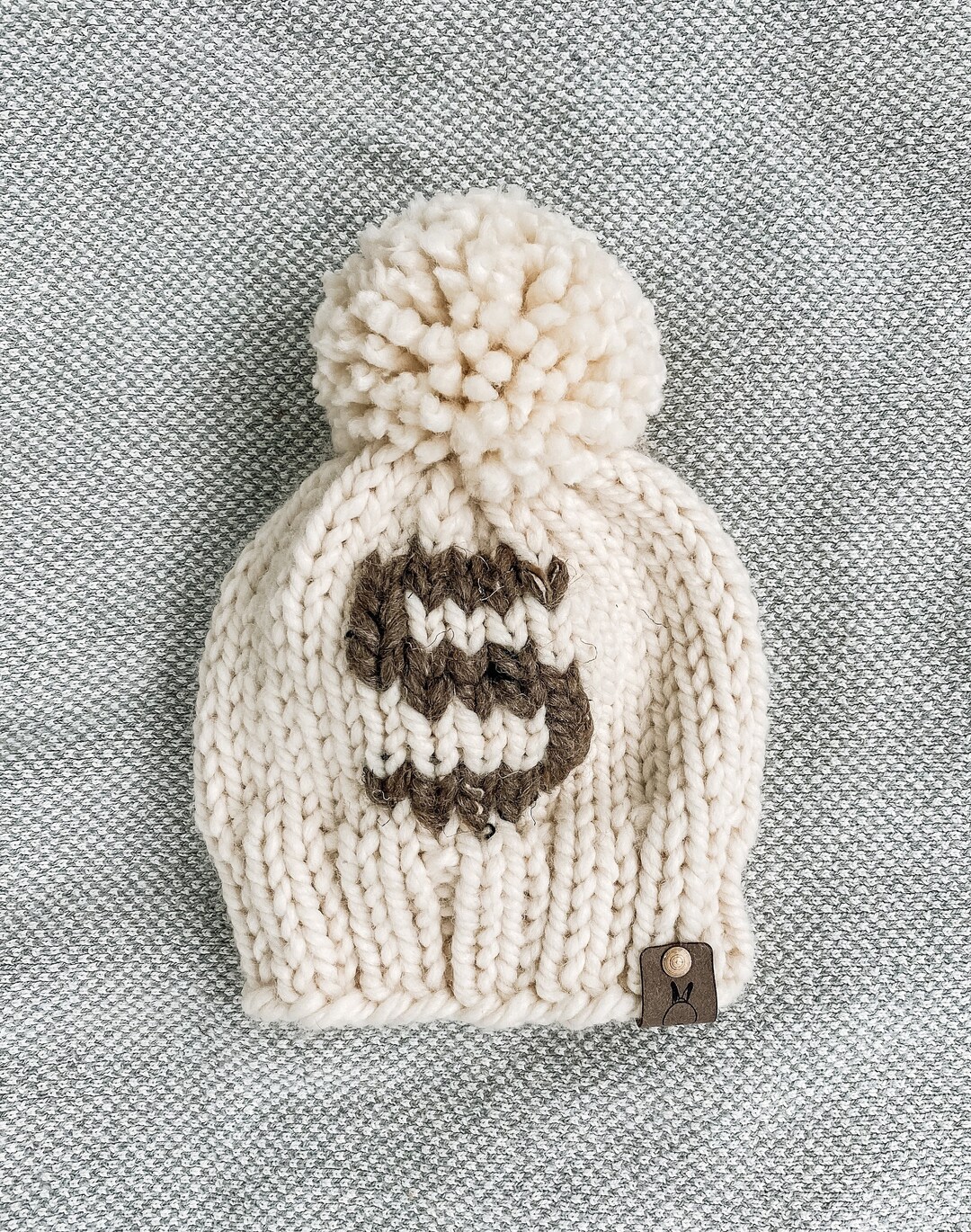 Custom Knit Hat, Initial Knit Kids Hat, Letter Name Knit Hat - Etsy