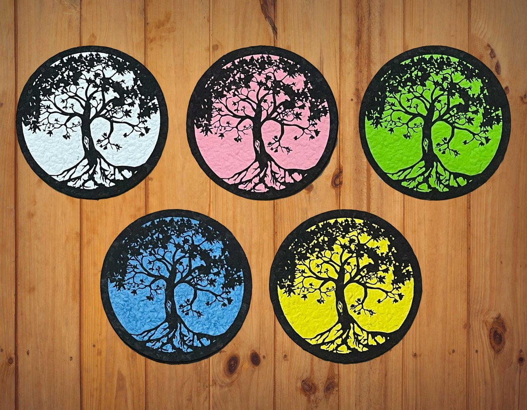 Tree of Life Coasters - Etsy