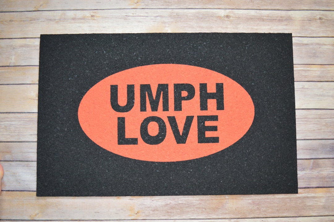 Umphrey's Mcgee -recycled Rubber Umph Love Mat - Etsy