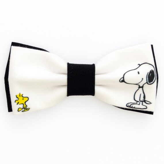 Snoopy Bow Tie. Peanuts Cartoon Bow Tie. Snoopy and Woodstock. | Etsy