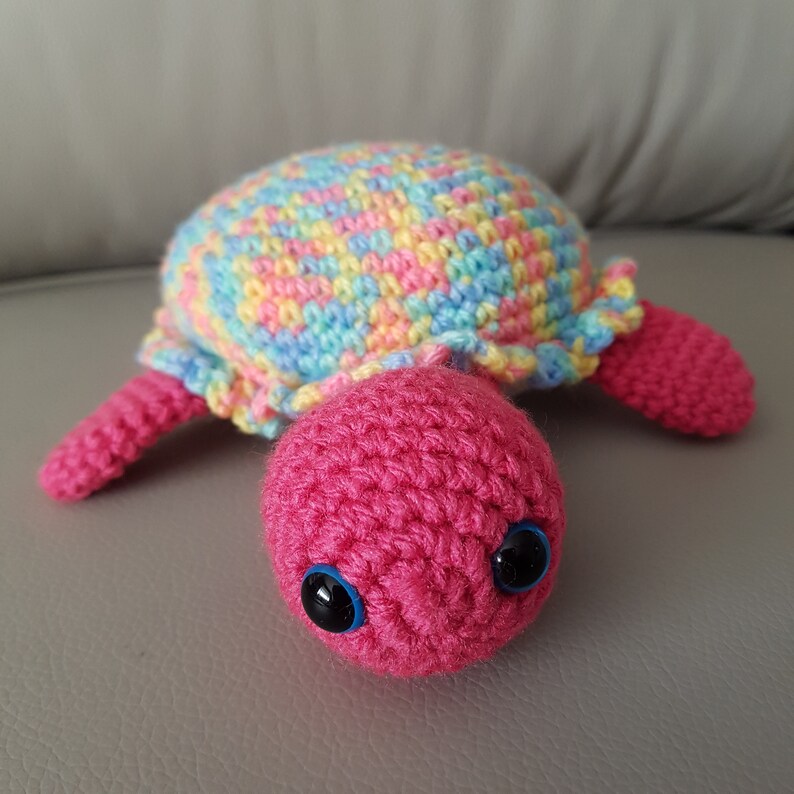 Crochet Cuddly Turtle - Etsy