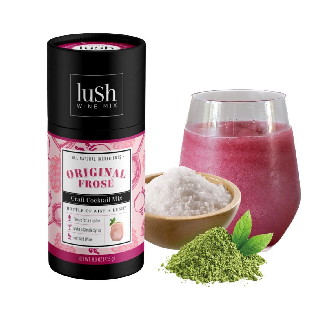 Lush Original Frose' Wine Slushie 1-pack -FREE SHIPPING Organic Slush ...