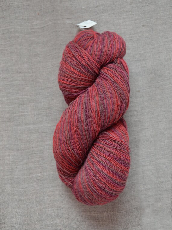 Colourful latvian wool yarn from Dundaga wool yarn 1 ply 6/1 | Etsy