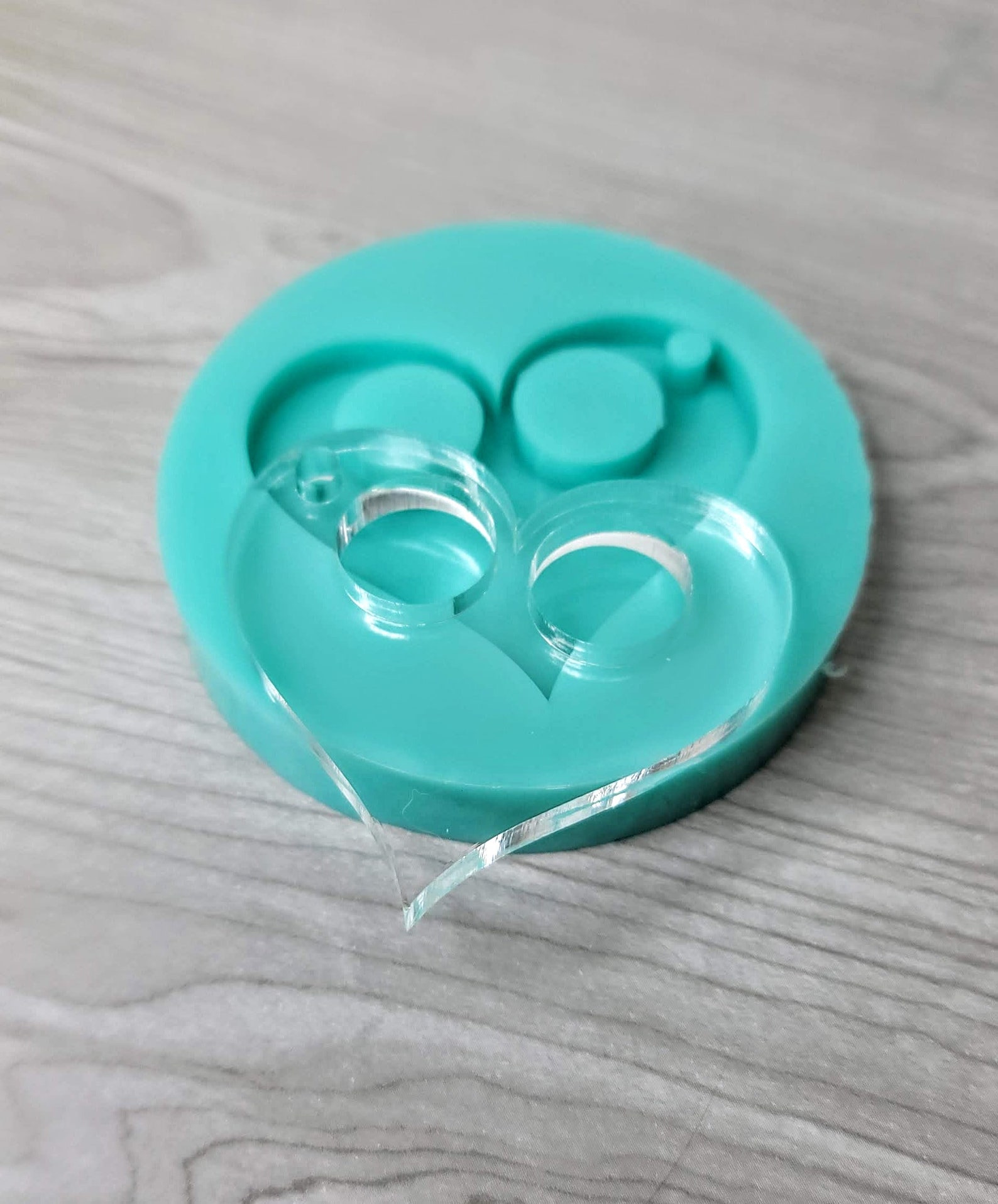 Heart Defense Key-chain Silicone Mold Custom Molds | Etsy