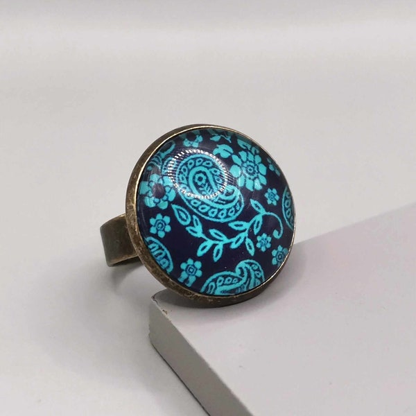 Paisley Ring - Etsy