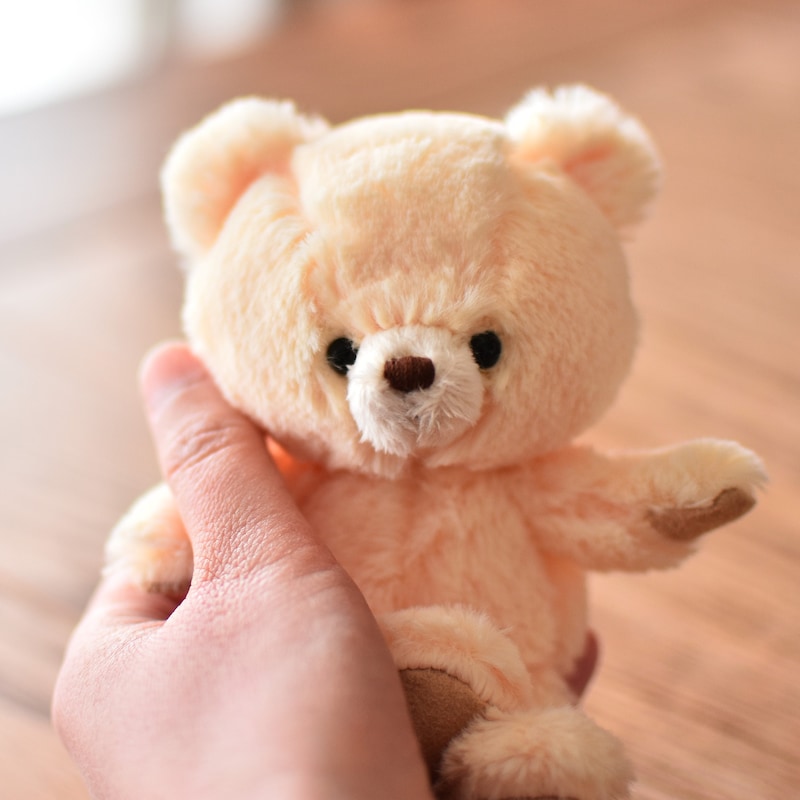Teddy Bear Keychain - Etsy