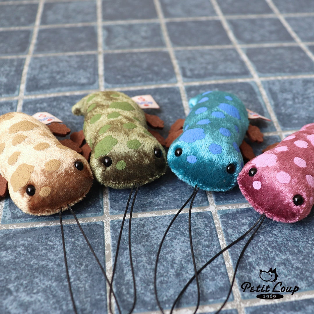 Japanese Giant Salamander Plush Toy Keychain -mini Plushies, Amphibian ...