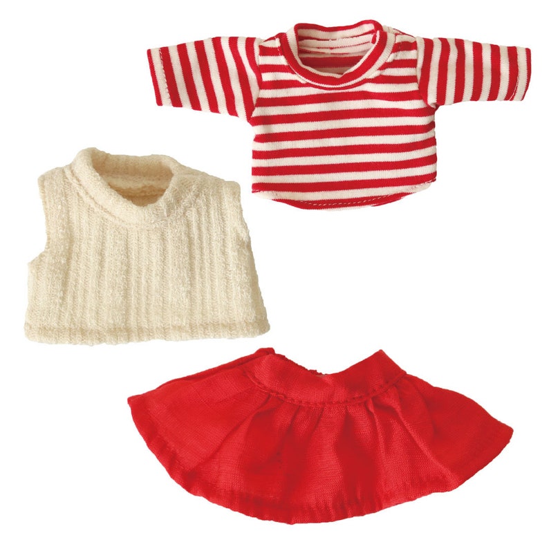 Clothes for Small Plush Toy Soft Toy Doll Clothing, Teddy Bear Clothing ...