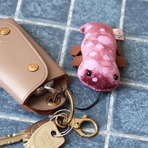 Japanese Giant Salamander Plush Toy Keychain -mini Plushies, Amphibian ...