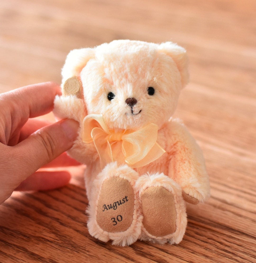 FUU Bear - Personalized Palm-sized Plush Keychain, Mini Teddy Bear ...