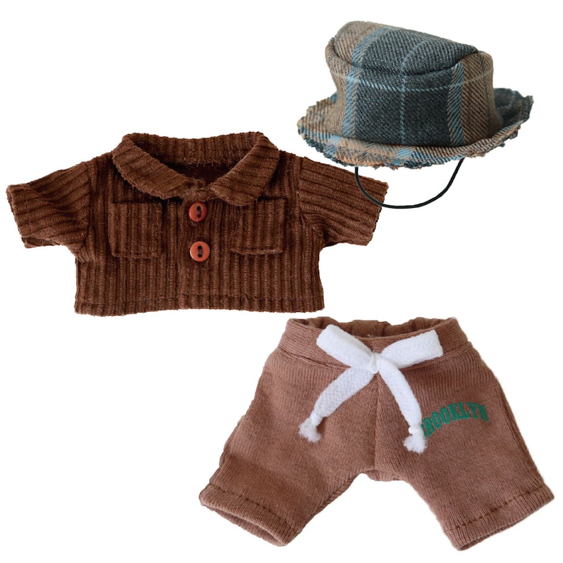 Clothes for Small Plush Toy Soft Toy Doll Clothing, Teddy Bear Clothing ...