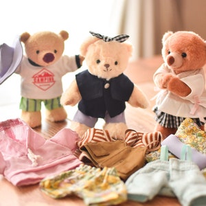 Clothes for Small Plush Toy - Soft Toy Doll Clothing, Teddy Bear ...