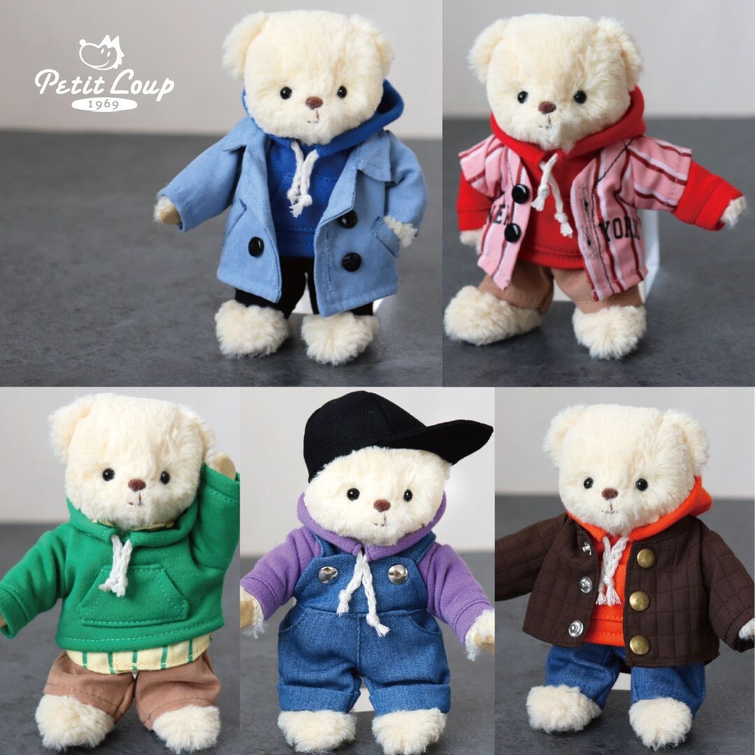 Clothes for Small Plush Toy Soft Toy Doll Clothing, Teddy Bear Clothing ...