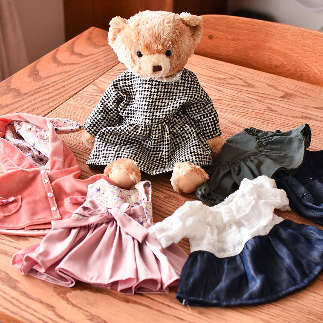4 Types of Clothes for Plushie - Teddy Bear Clothing, Soft Toy Doll ...