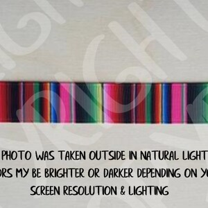 5/8 Grosgrain PINK Sarape Serape Ribbon Mexican Blanket - Etsy