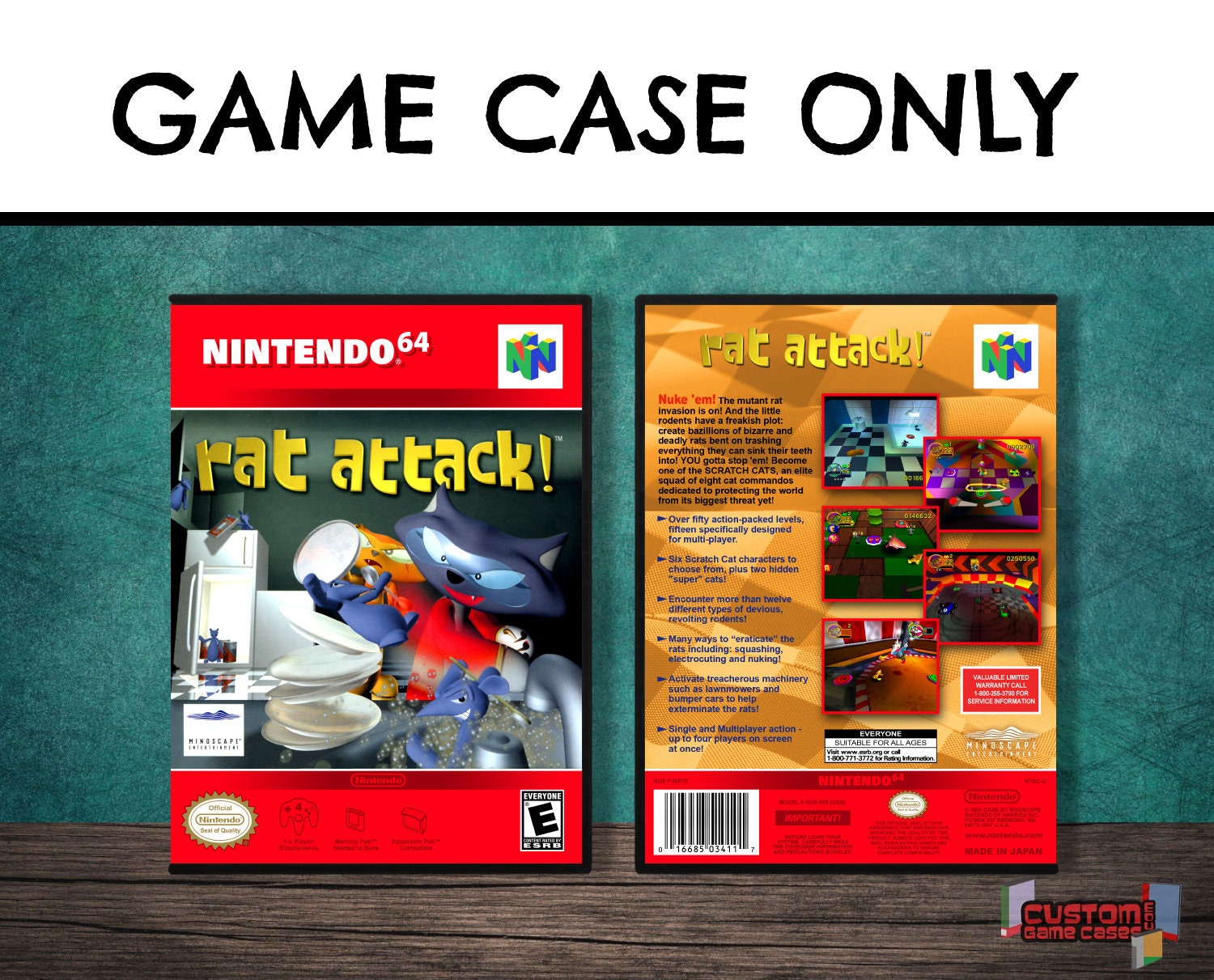 Rat Attack for Nintendo 64 - munimoro.gob.pe