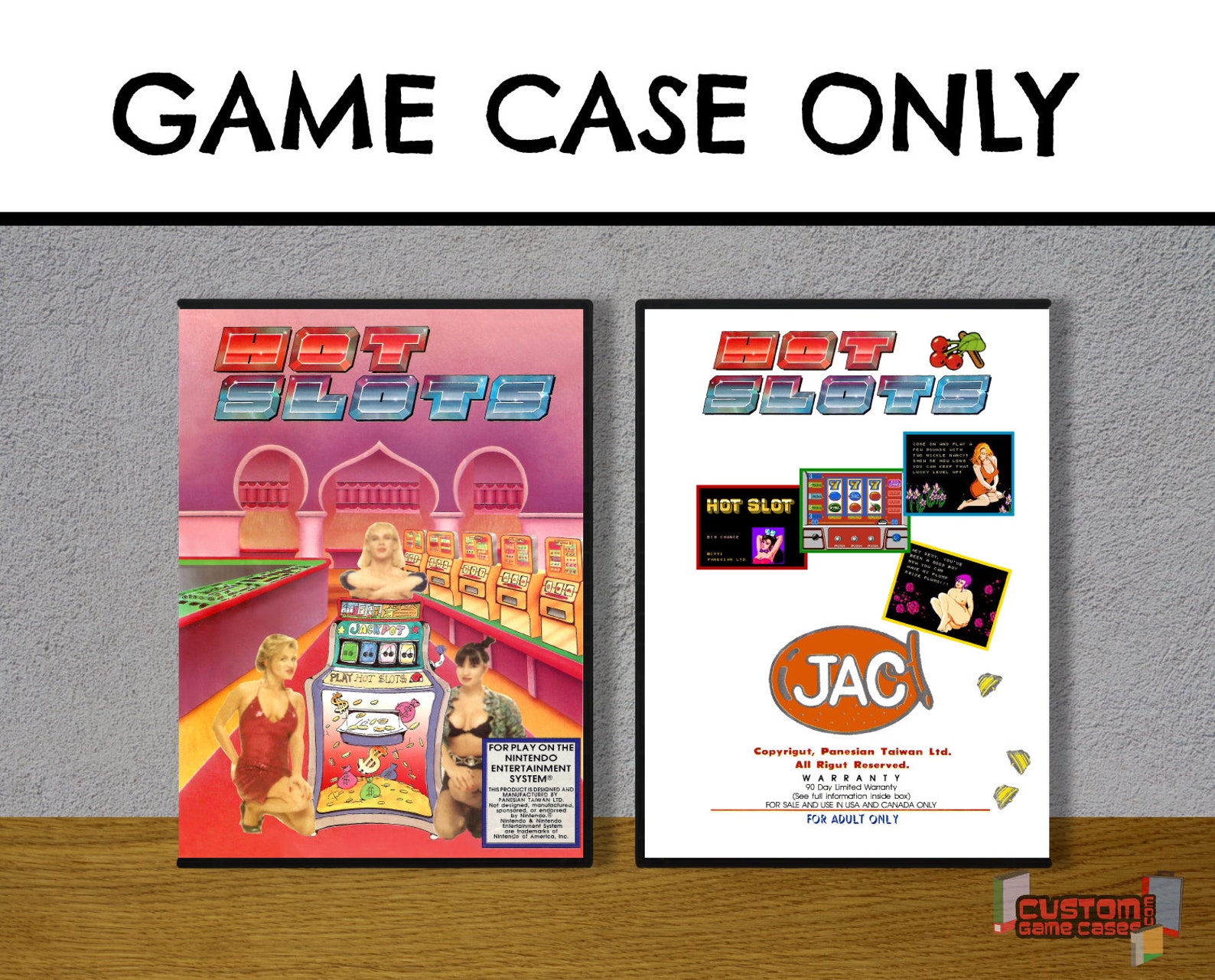 Hot Slots NES Nintendo Collector's Game Case | Etsy