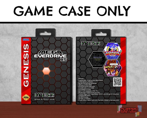 Krikzz Mega EverDrive X5 Sega Genesis Cartridge Ever Drive - munimoro ...