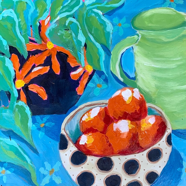 Orange Still Life - Etsy