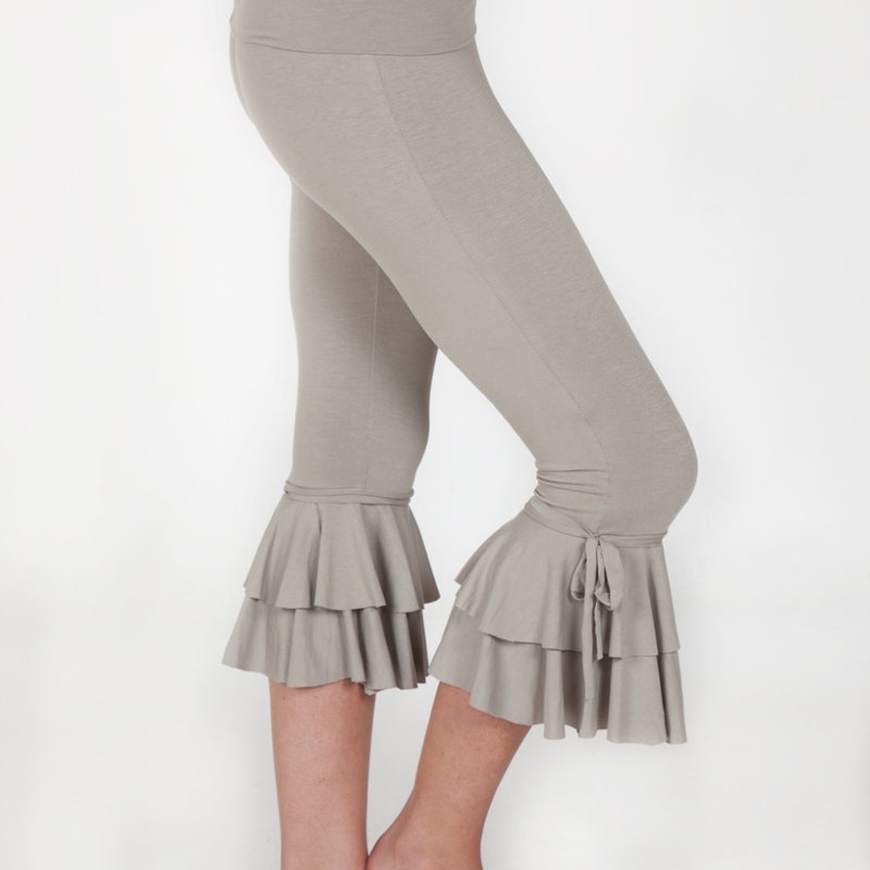 Ruffle Leggings - Etsy