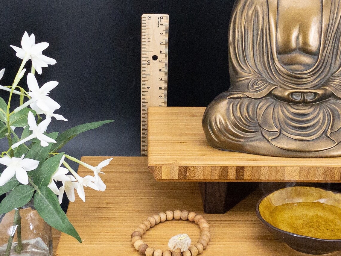 Table Top Altar . Beautifully Handcrafted 3 Tier Buddhist - Etsy