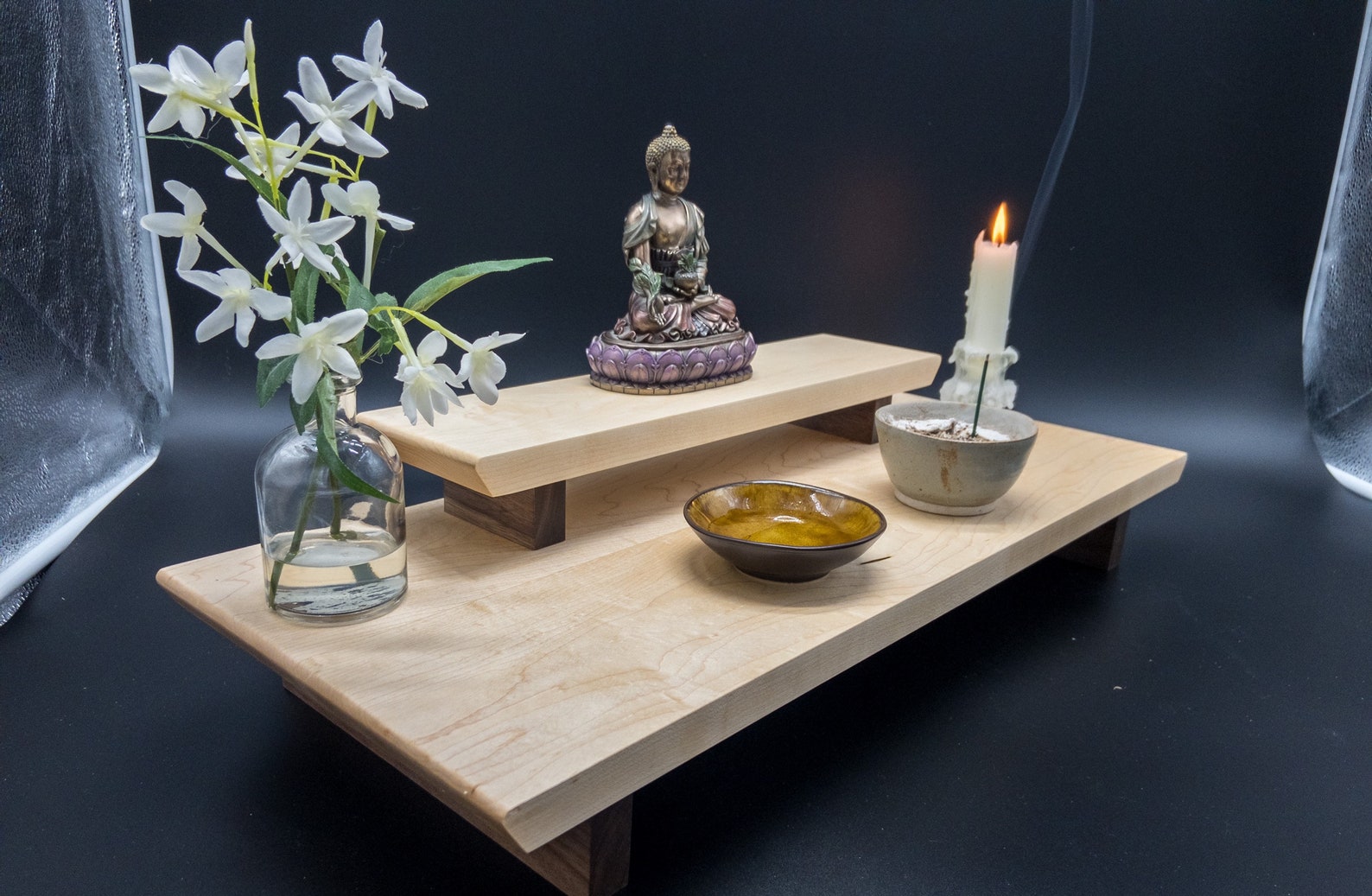 Table Top Altar Beautifully Made Out of Solid Maple and | Etsy