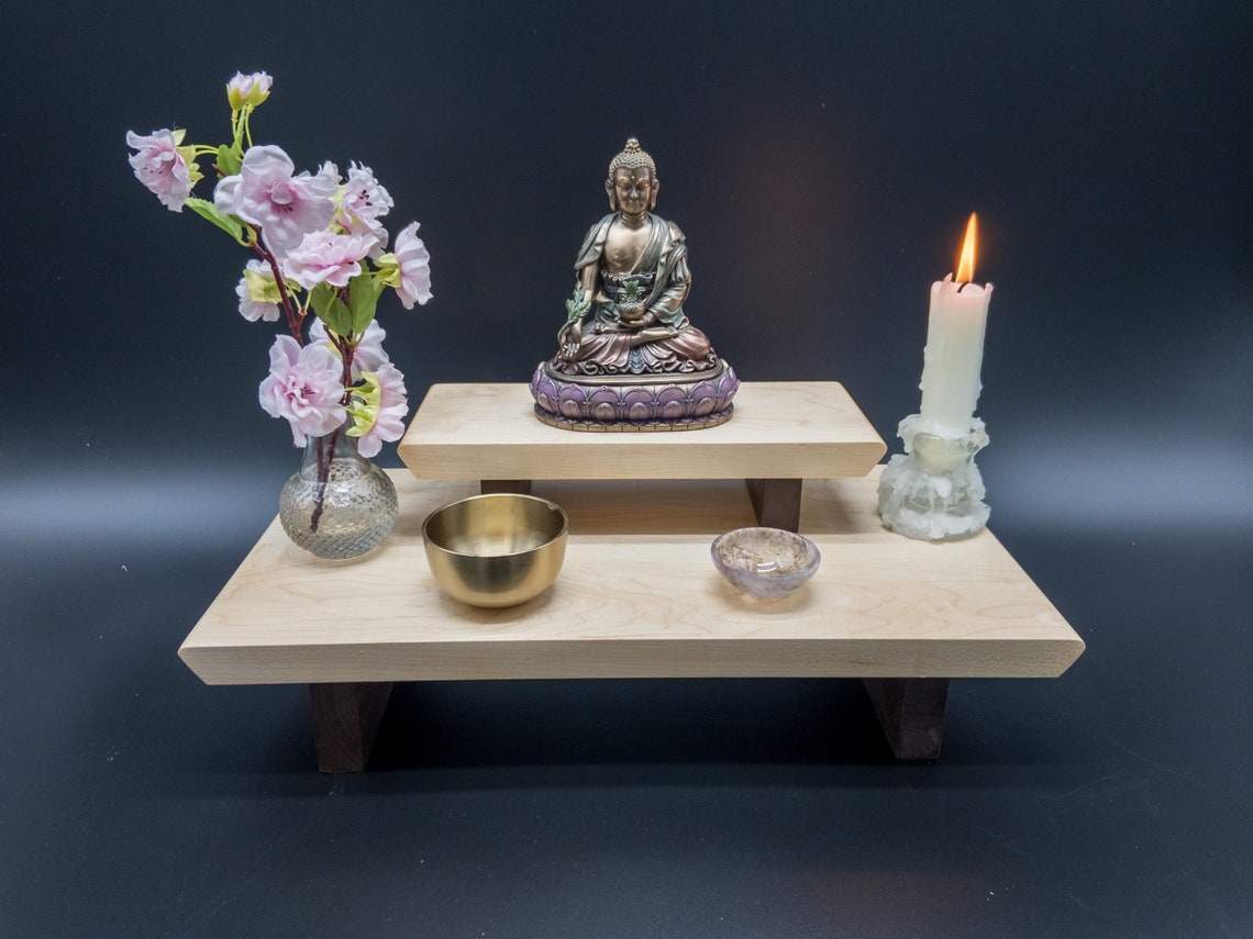 Table Top Altar Beautifully Made Out of Solid Maple and - Etsy