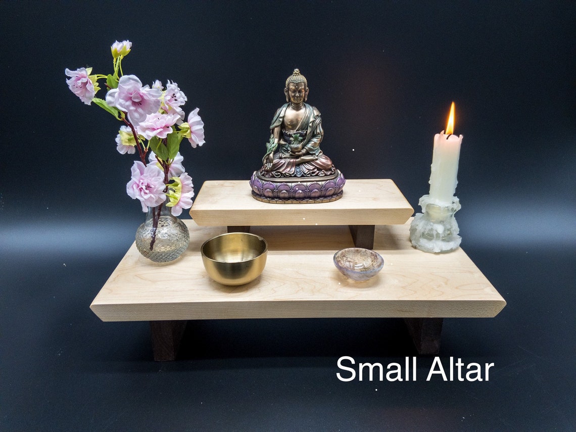 Table Top Altar Beautifully Made Out of Solid Maple and - Etsy