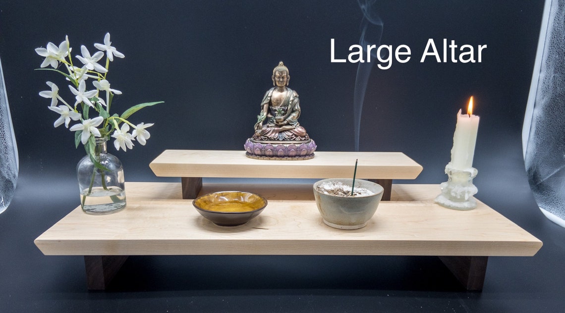 Table Top Altar Beautifully Made Out of Solid Maple and - Etsy