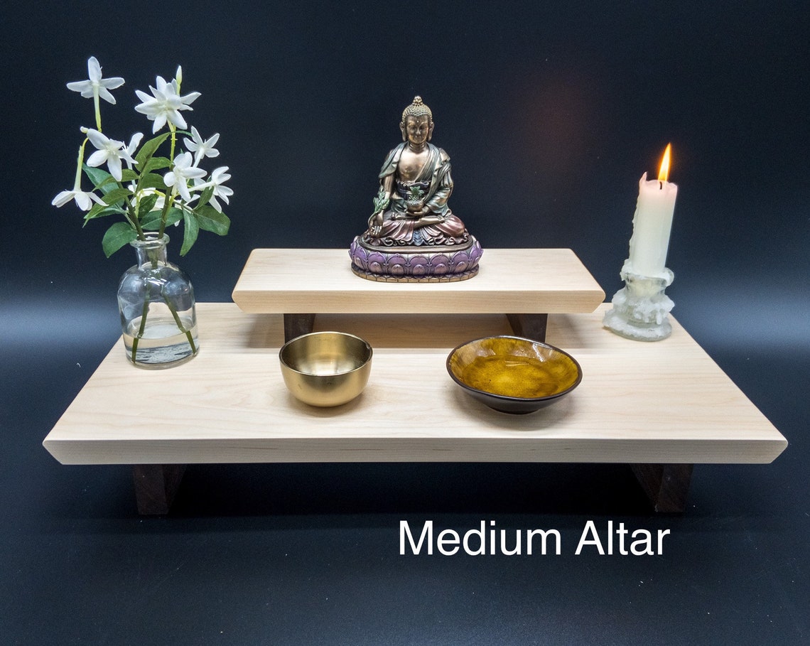 Table Top Altar Beautifully Made Out of Solid Maple and - Etsy