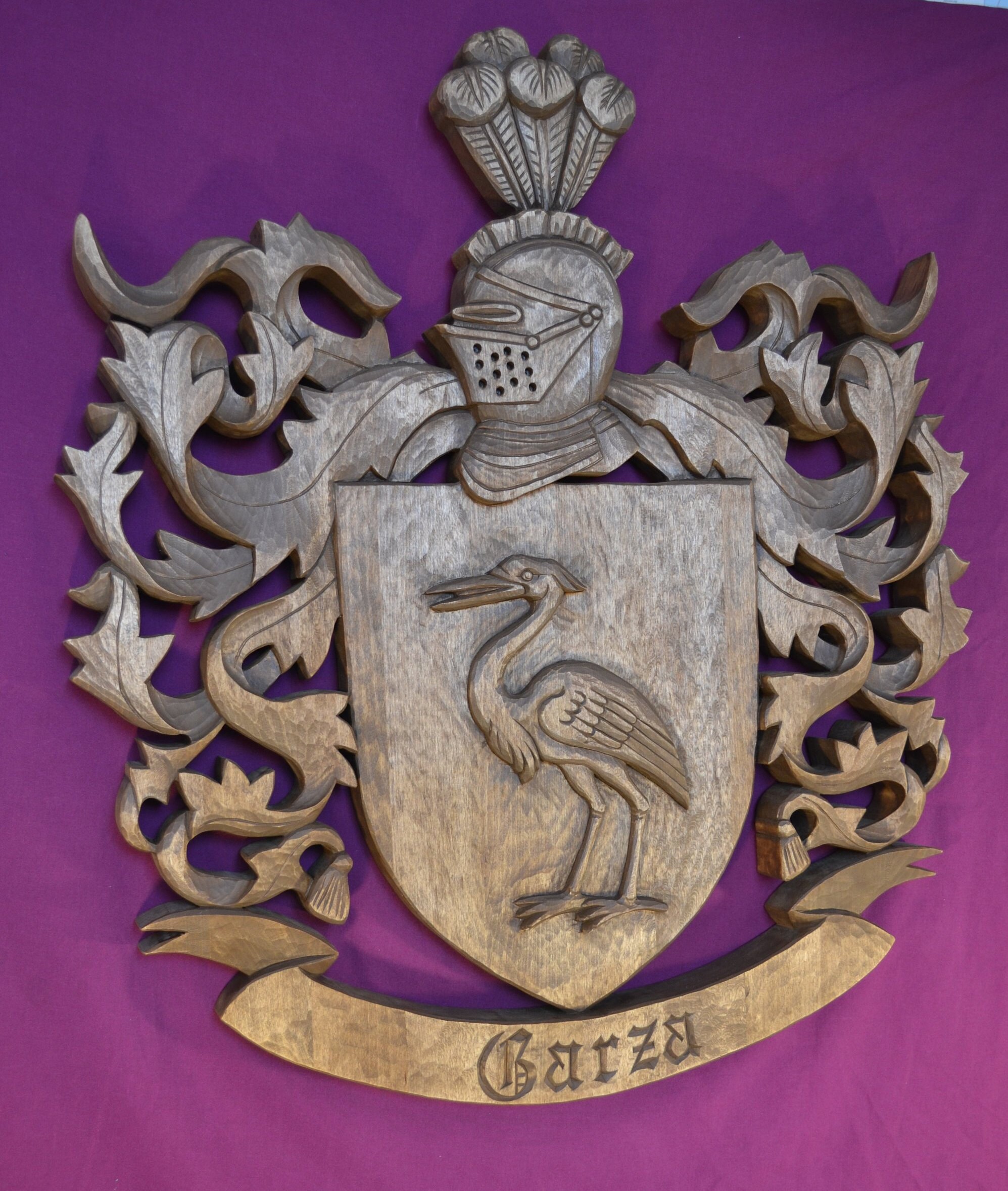 Custom Family Crest Coat of Arms Personalized Family Shield | Etsy