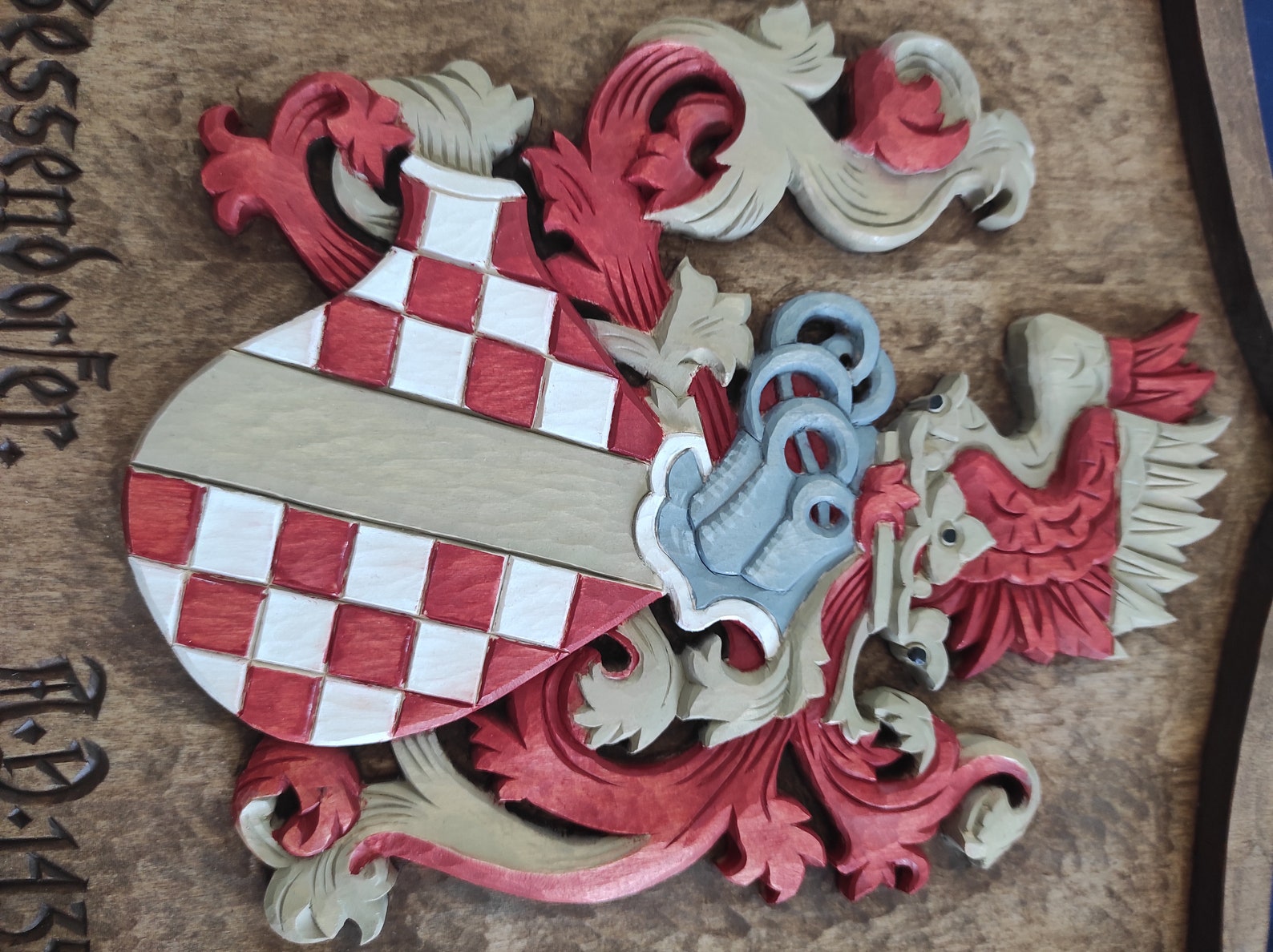 Custom Family Crest Coat of Arms Personalized Family Shield - Etsy