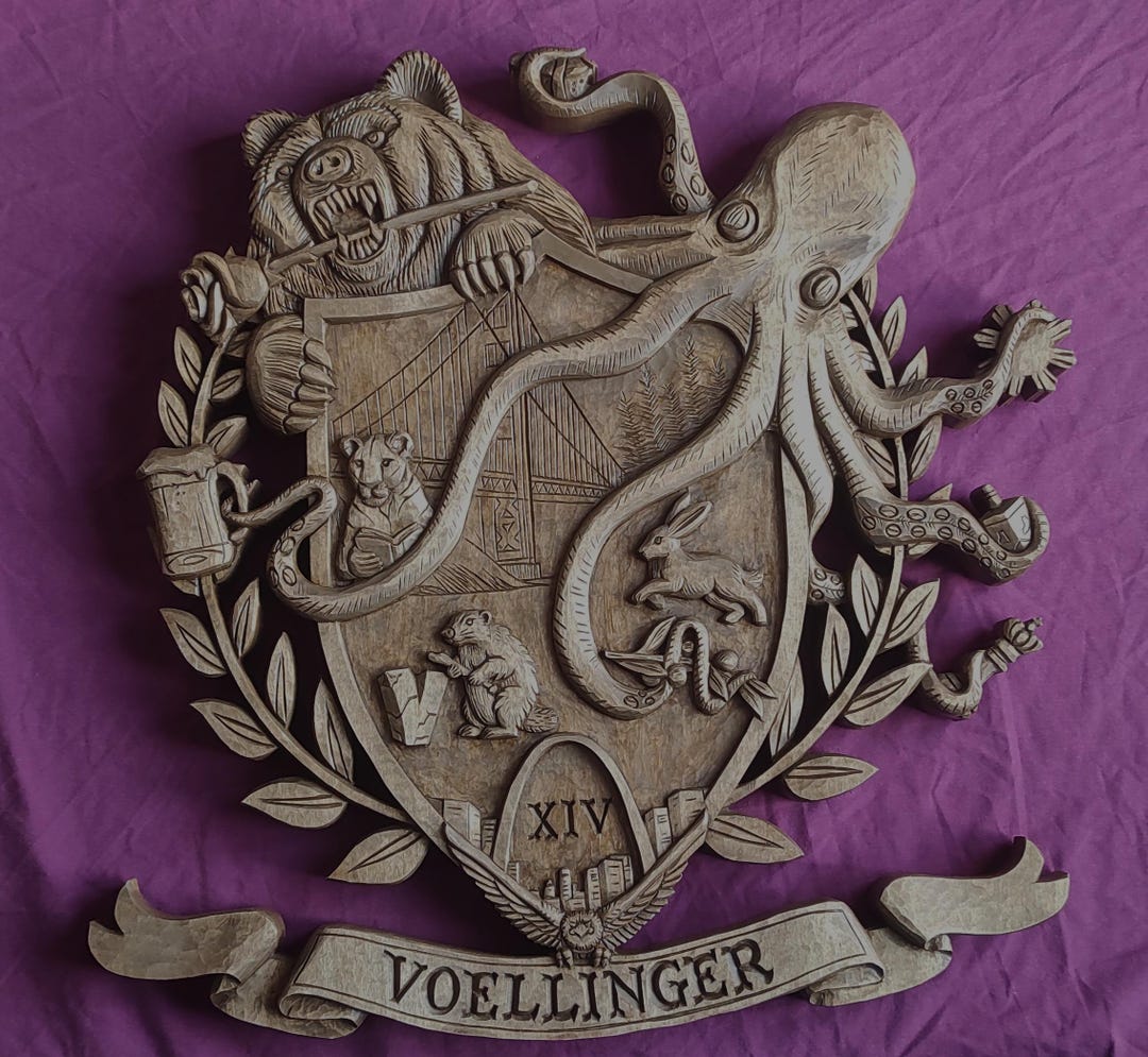 Coat of Arms Shield Custom Family Crest Personalized Family Shield ...