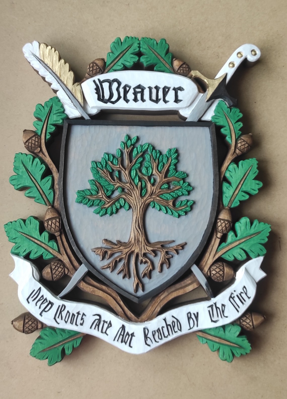 Murphy Custom Family Crest Coat of Arms Personalized Family Shield ...