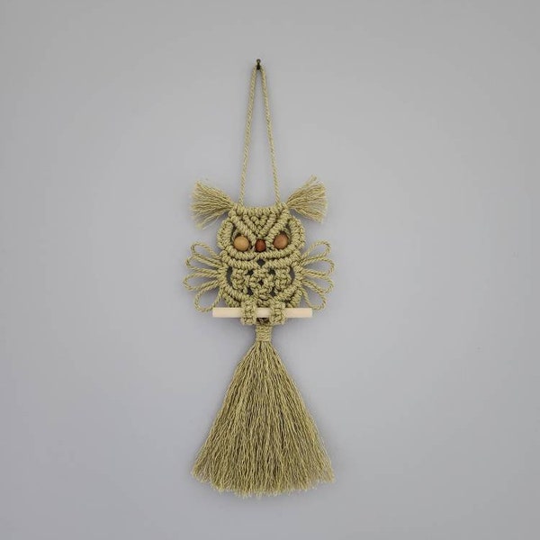 Macrame Owl - Etsy