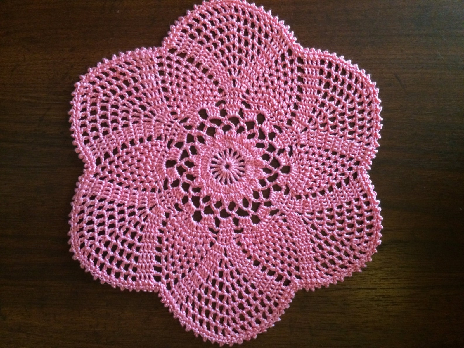 Buy Pink Pineapple Doily Online in India - Etsy