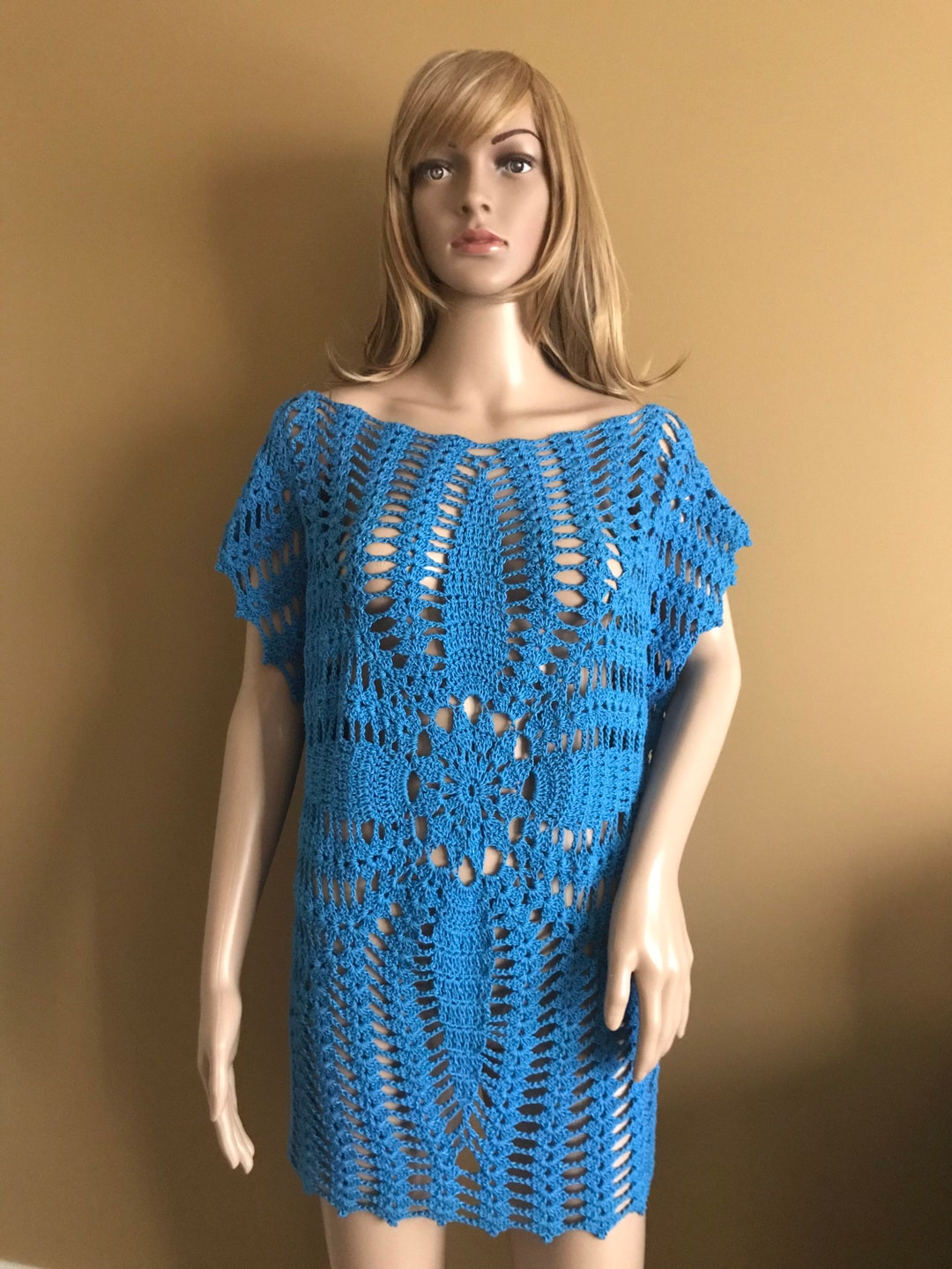 Blue Tunic - Etsy