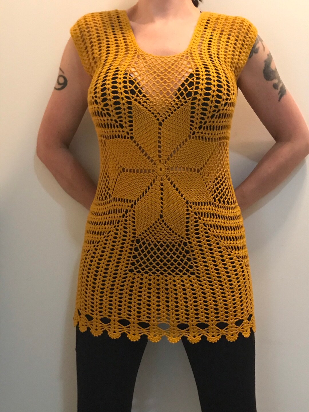 Crochet Tunic - Etsy