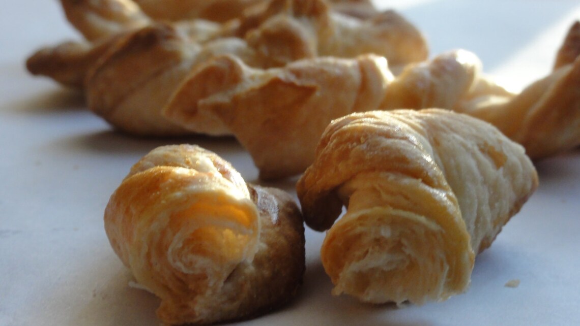 2 dozen /24 french biscuit authentic french puff pastry | Etsy